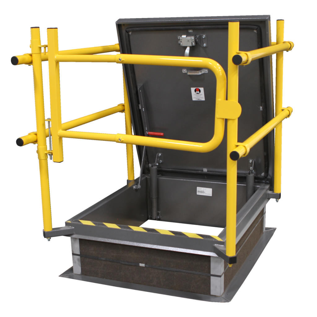 Railing Requirements for Roof Hatch Fall Protection | Activar ...