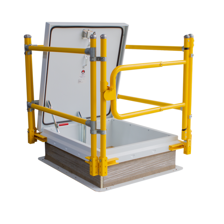 Railing Requirements for Roof Hatch Fall Protection | Activar ...