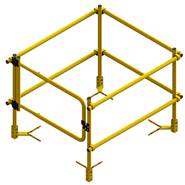 Bolt-On Series – Roof Hatch Safety Railing | Activar Construction ...